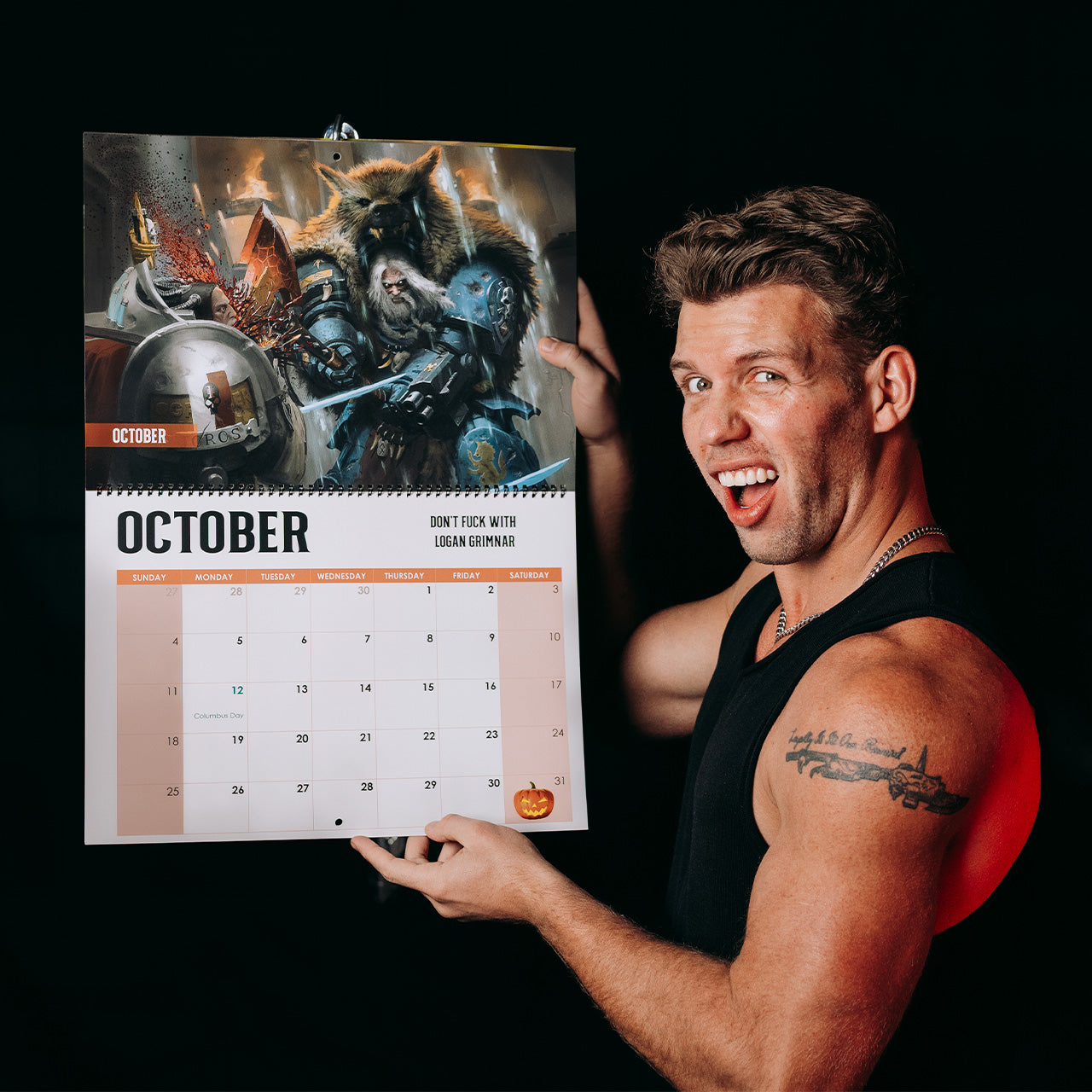 MAJORKILL LORE CALENDAR - A3 (2026) – MajorKill Merchandise